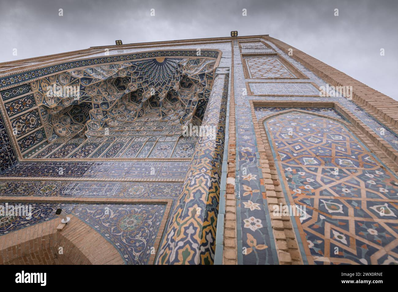 JUNE 28, 2023, SAMARKAND, UZBEKISTAN: Close up on the details of Guri ...