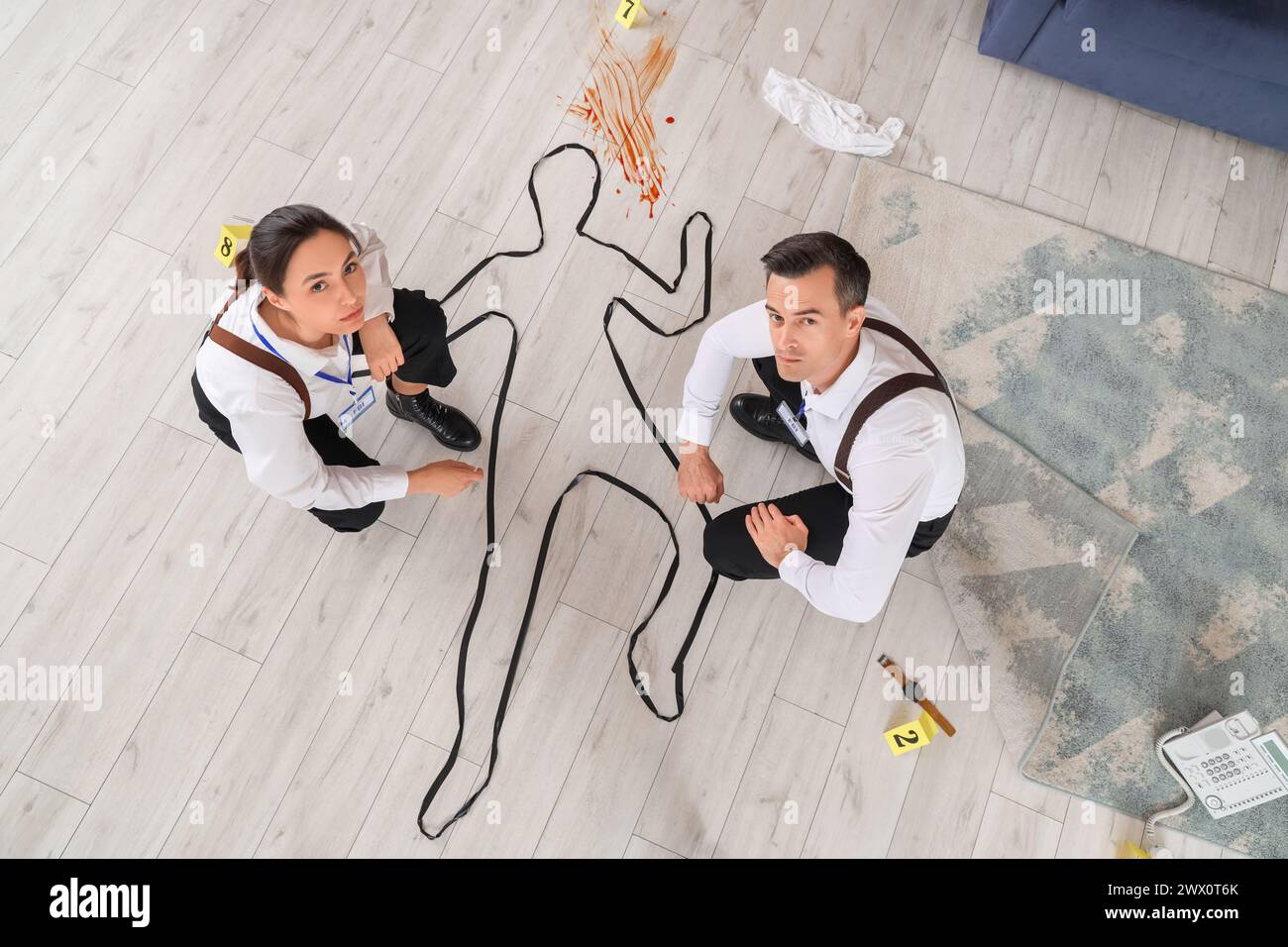 Agents silhouette hi-res stock photography and images - Alamy