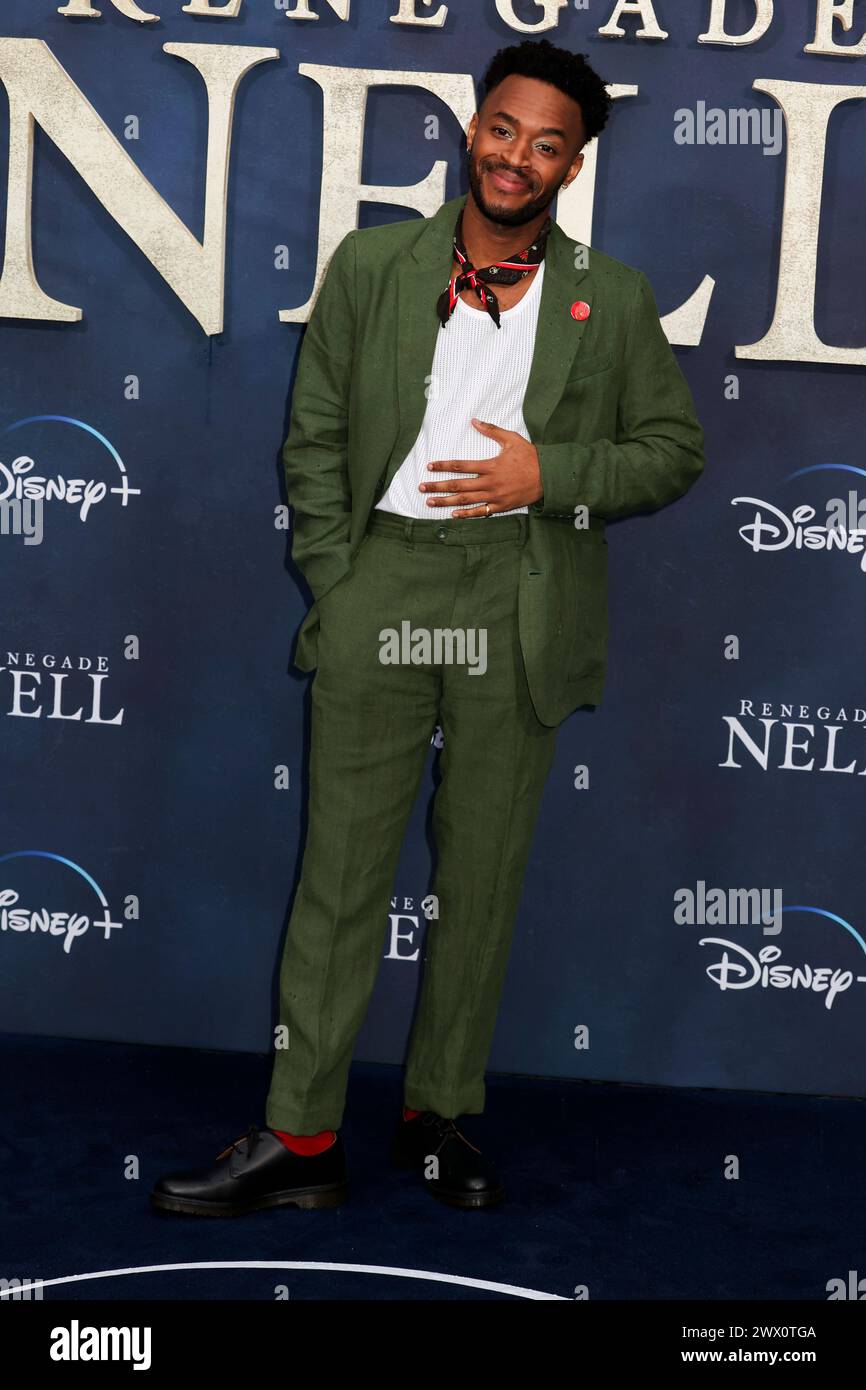 London, UK. 26th Mar, 2024. Enyi Okoronkwo attends the Renegade Nell ...