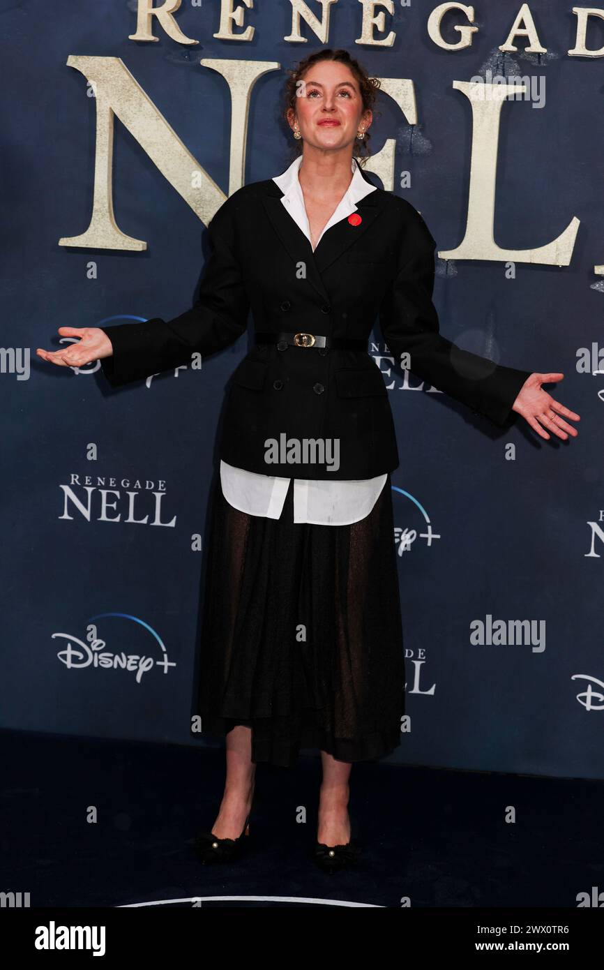 London, UK. 26th Mar, 2024. Louisa Harland attends the Renegade Nell ...