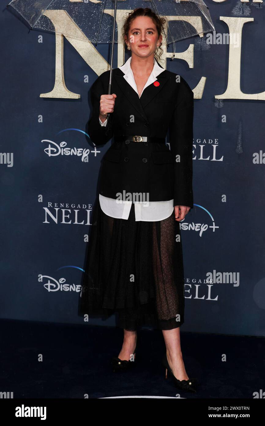 London, UK. 26th Mar, 2024. Louisa Harland attends the Renegade Nell ...