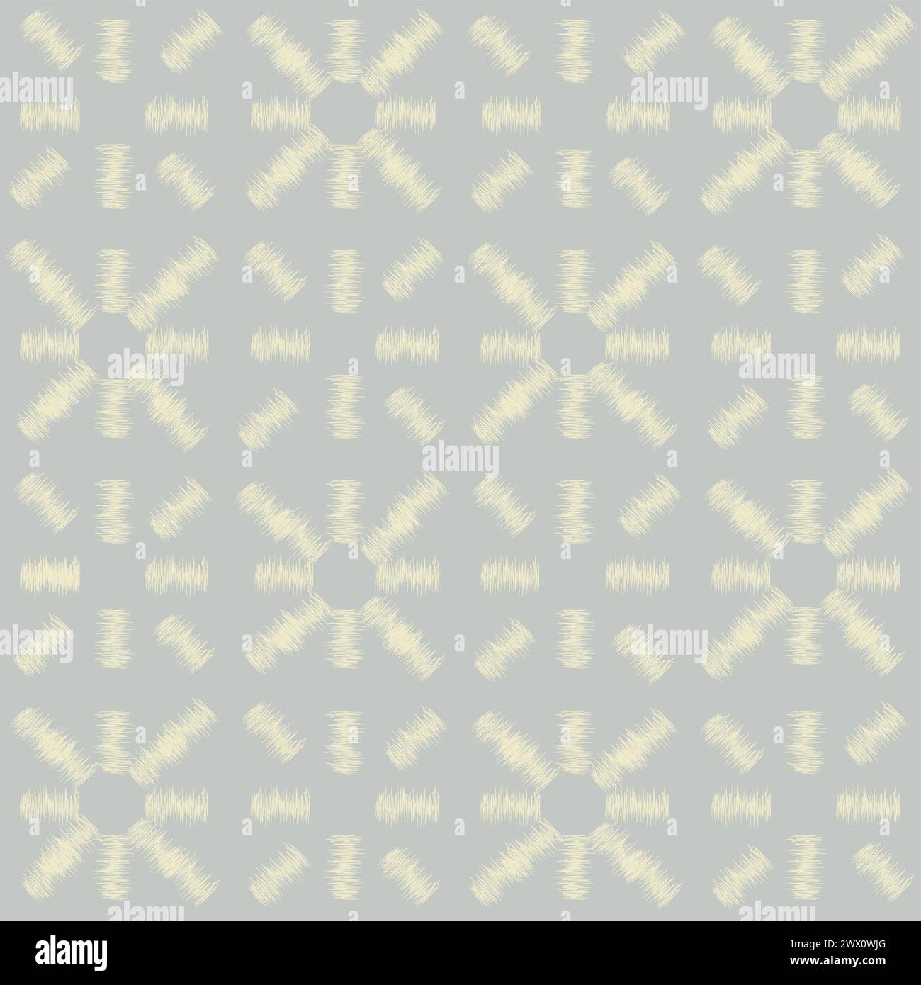 Abstract arabesque seamless pattern. Artistic ripple line with ...