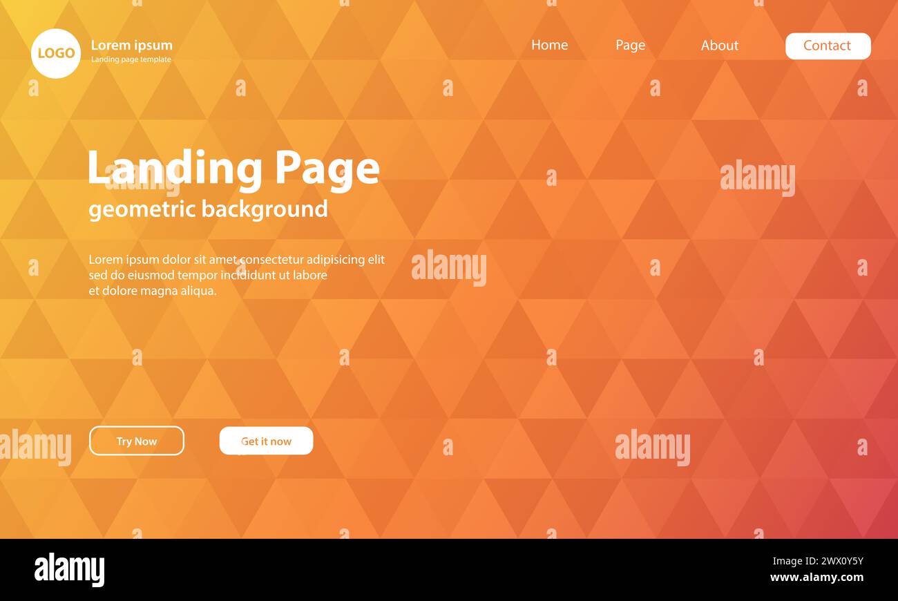 Geometric Background with Dynamic Shapes Composition, Vector ...