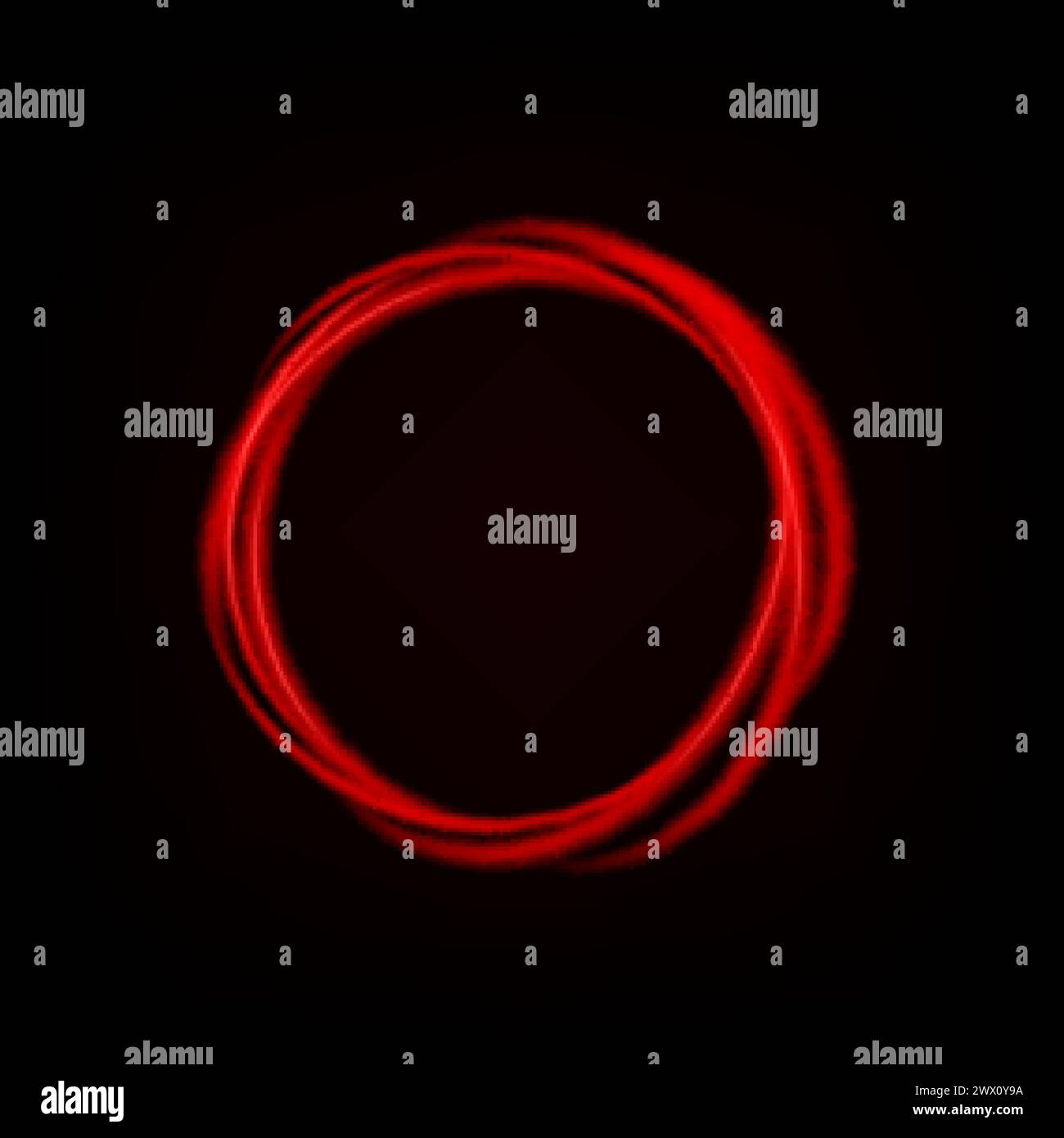 Round Red Light Twisted, Suitable For Product Advertising, Product ...