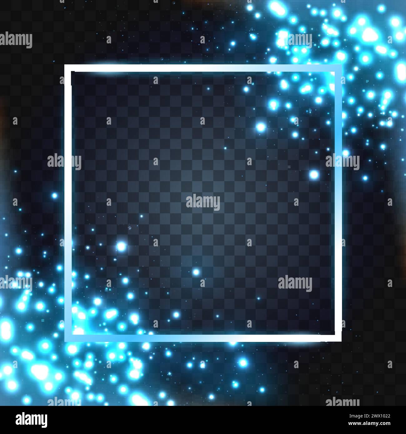 Turquoise square vector Stock Vector Images - Alamy