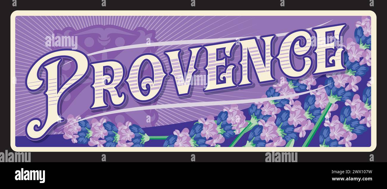 Provence geographical province in France known for field of lavender ...