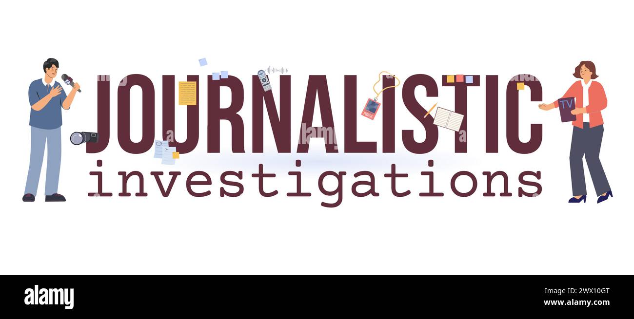 Journalistic research Stock Vector Images - Alamy