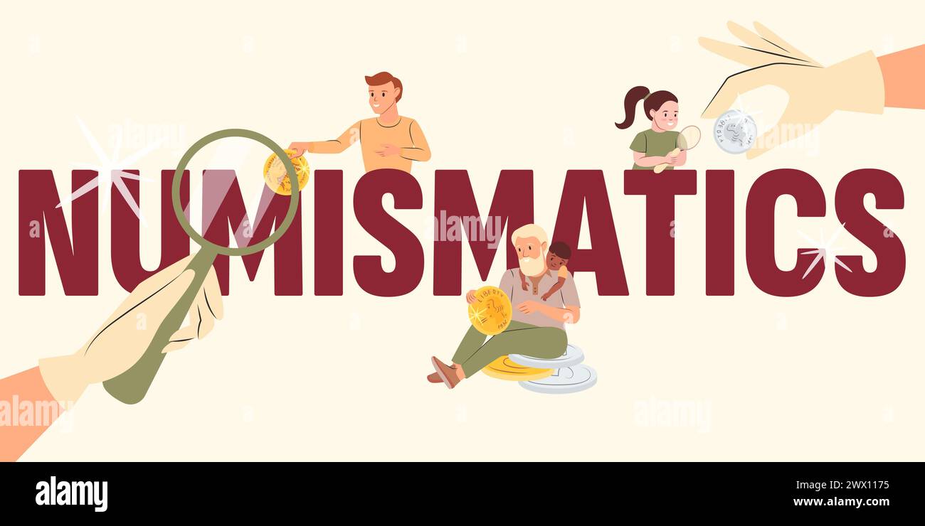 Collectible coins Stock Vector Images - Alamy