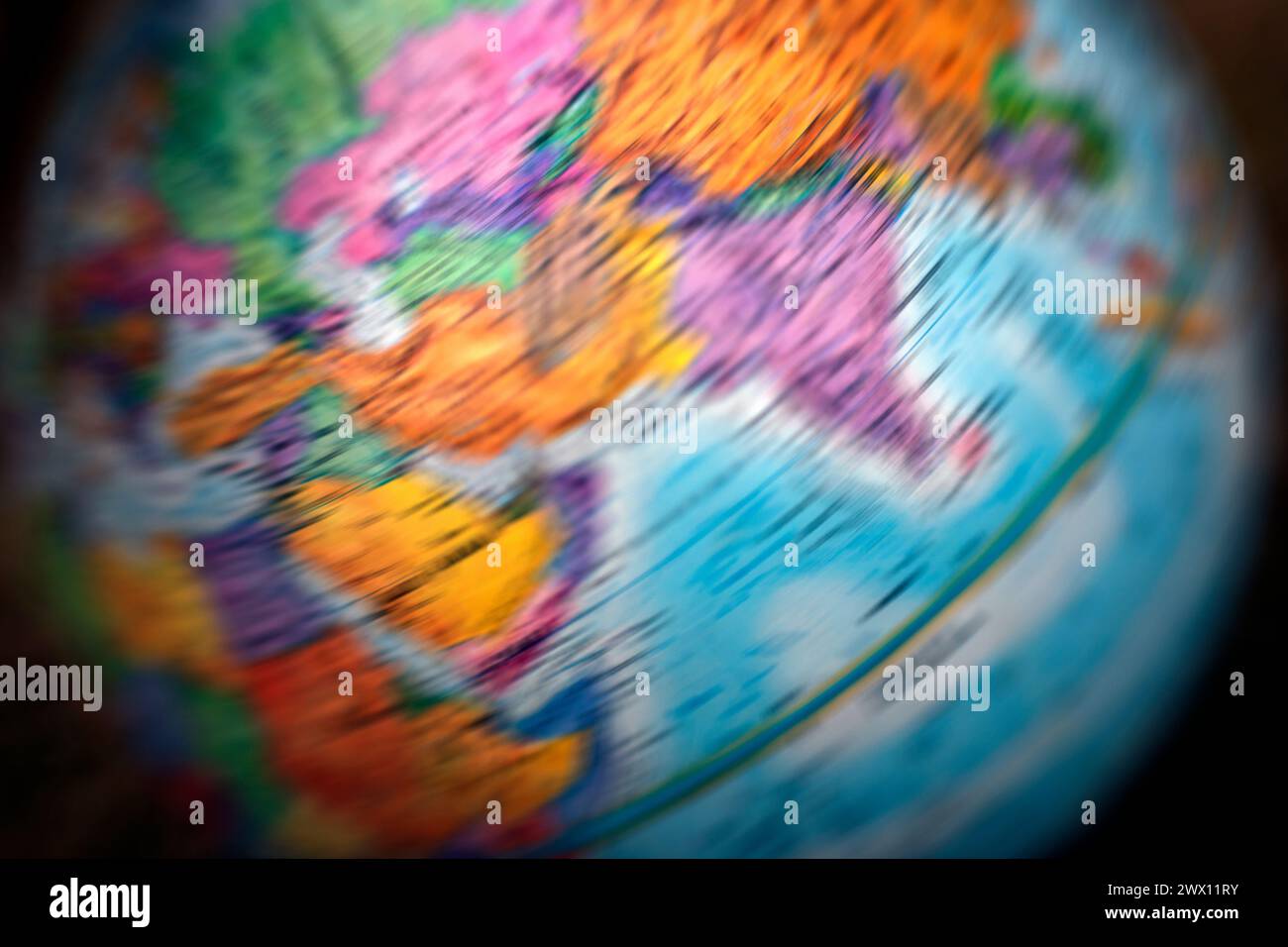 WA24748-00.....WASHINGTON - Spinning globe Stock Photo - Alamy