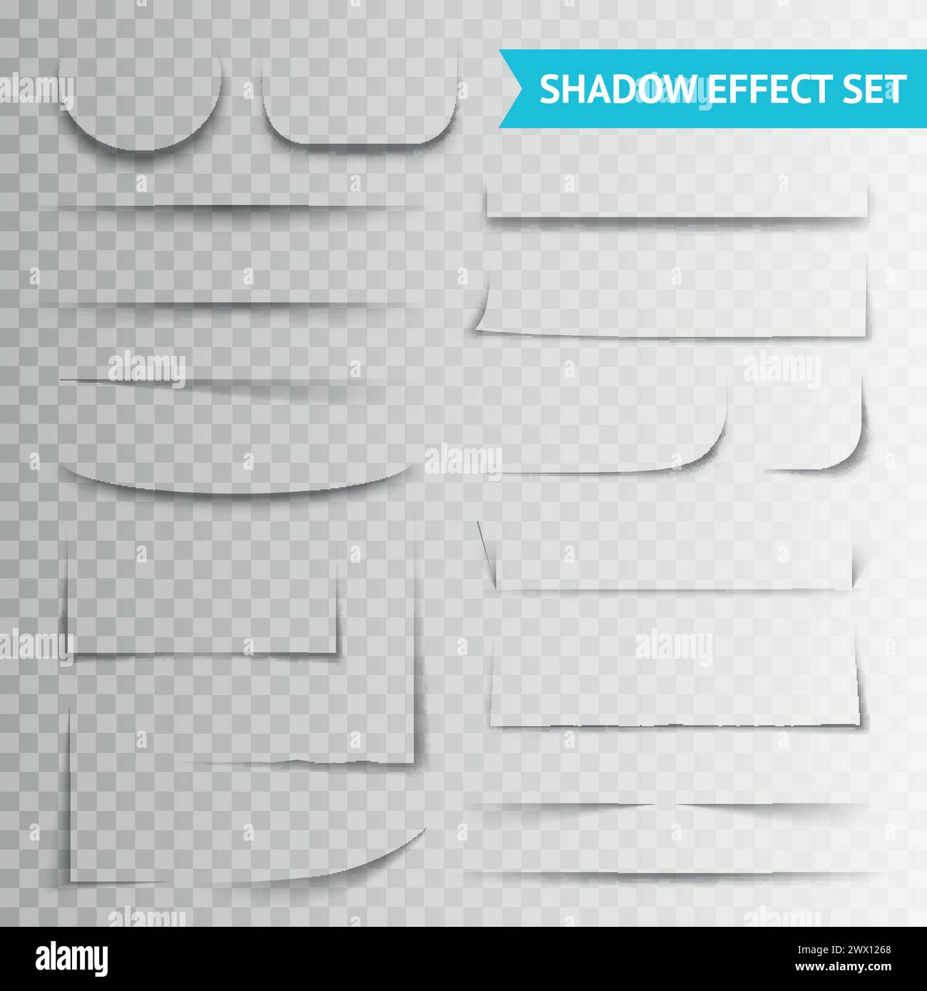 Curled edge vector circle hi-res stock photography and images - Alamy