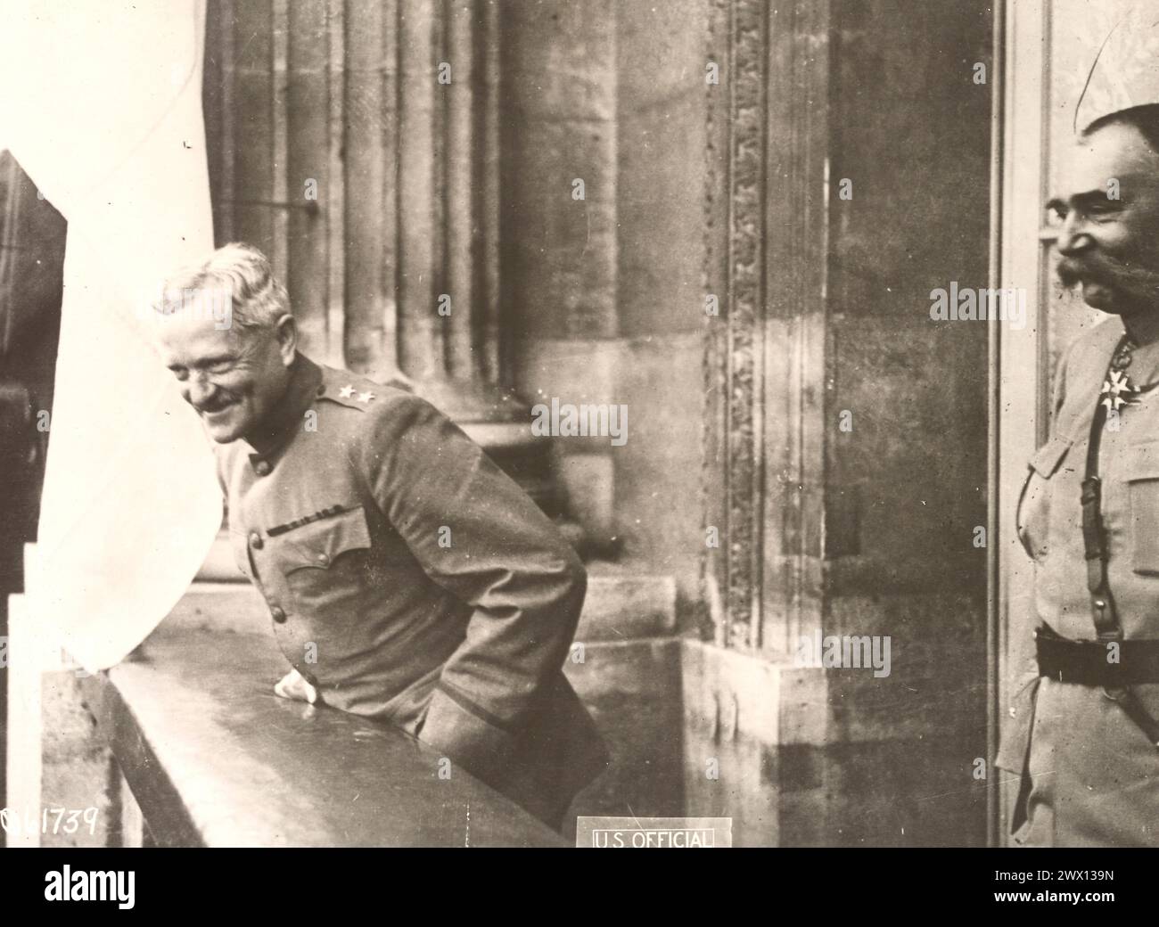 Vintage photo of general pershing hi-res stock photography and images ...