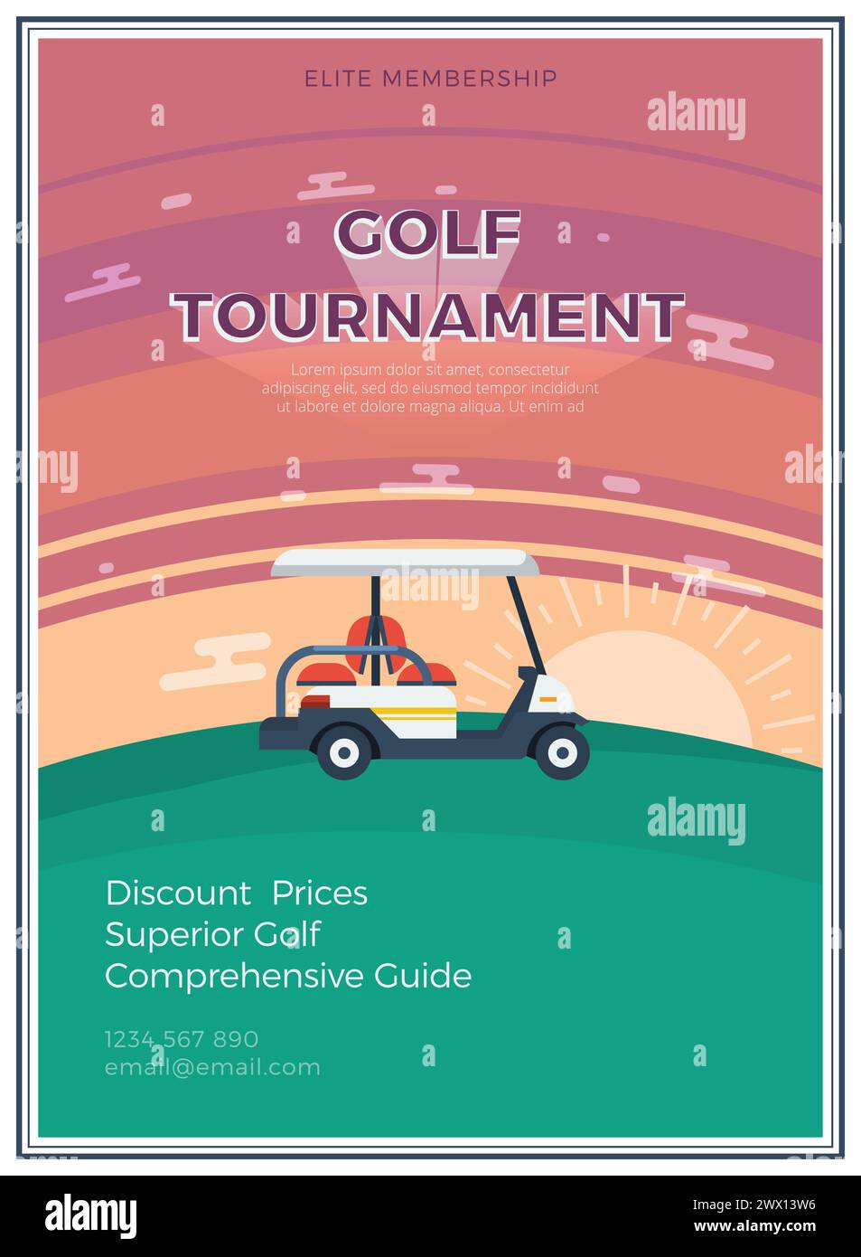 Elite club competition Stock Vector Images - Alamy