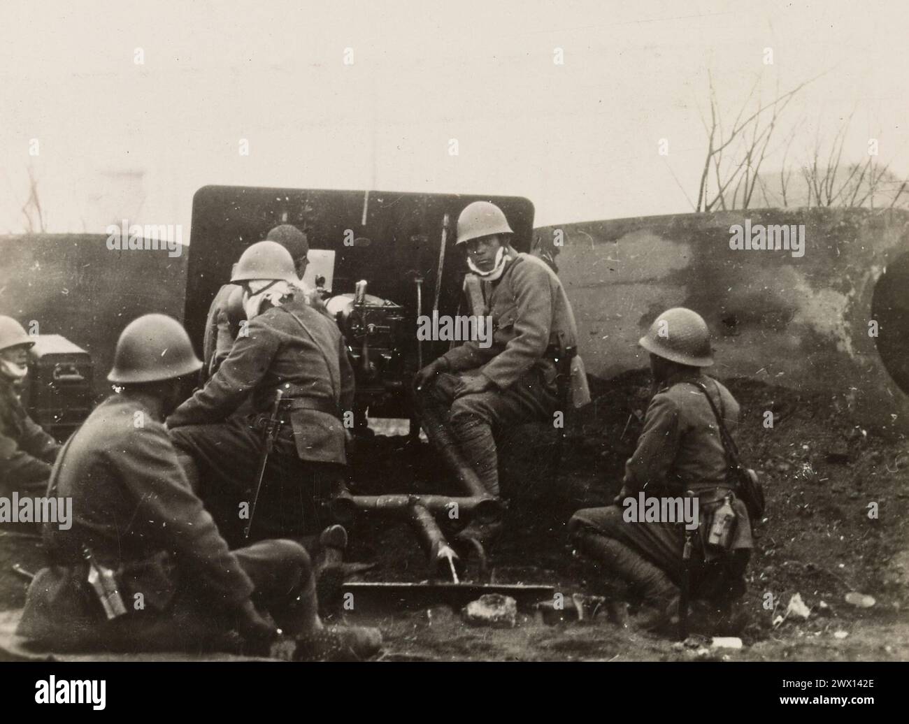 Japanese troops at hongkew park hi-res stock photography and images - Alamy