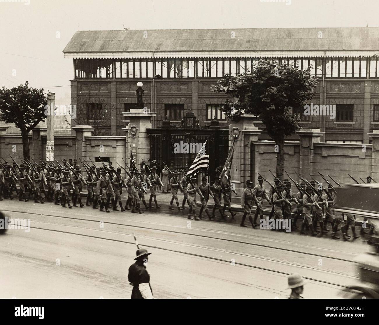 31st U.S. Infantry (Polar Bear Regiment) Decoration Day parade in ...