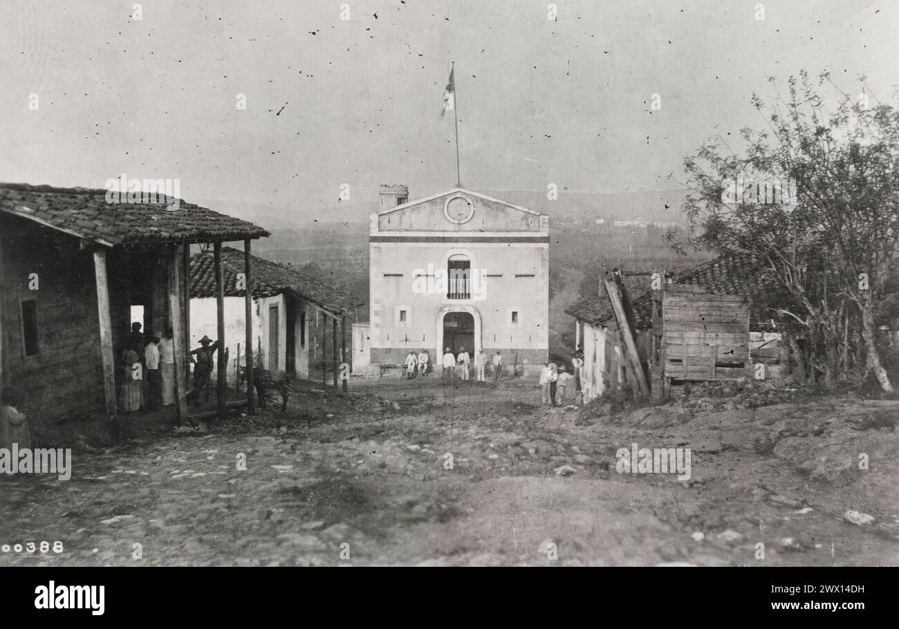 Original Caption: Spanish American War - Cuban Activities. Blockhouse ...