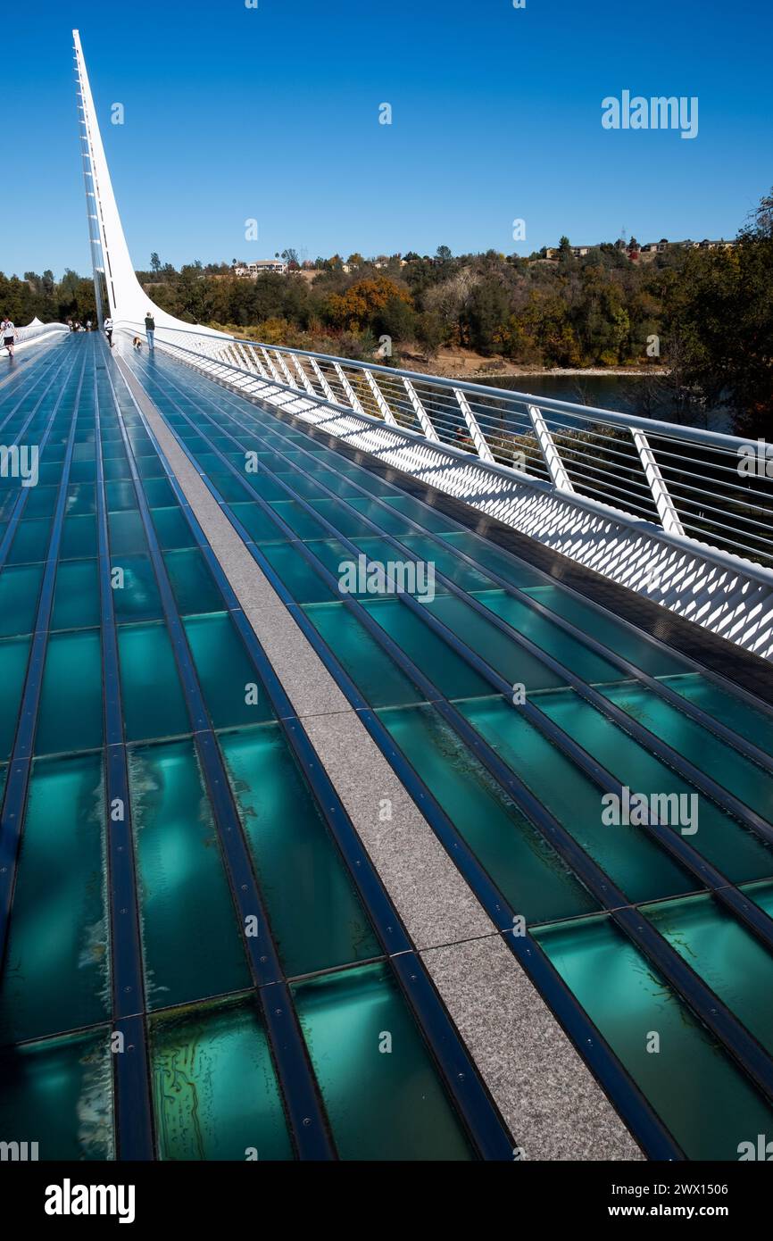 The Sundial Bridge at Turtle Bay is a world-famous pedestrian bridge ...
