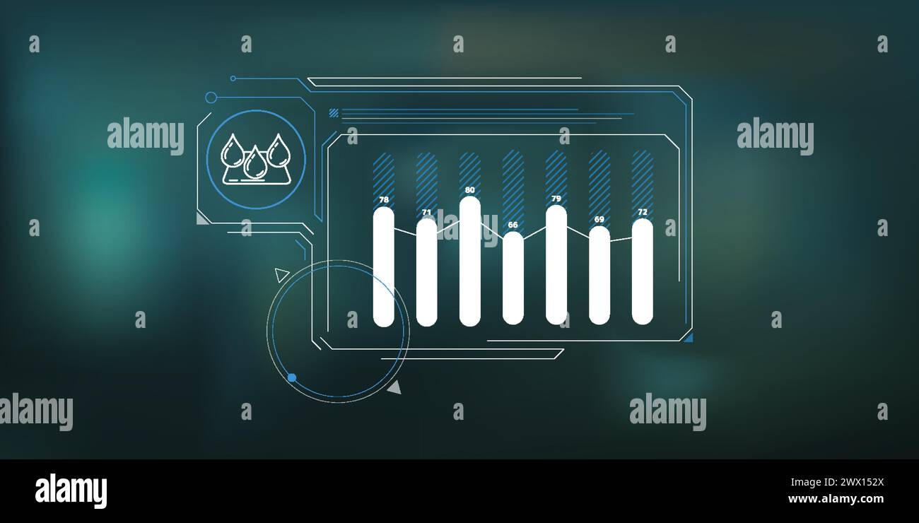 Abstract infographic of oil products demand dynamics Stock Vector Image ...