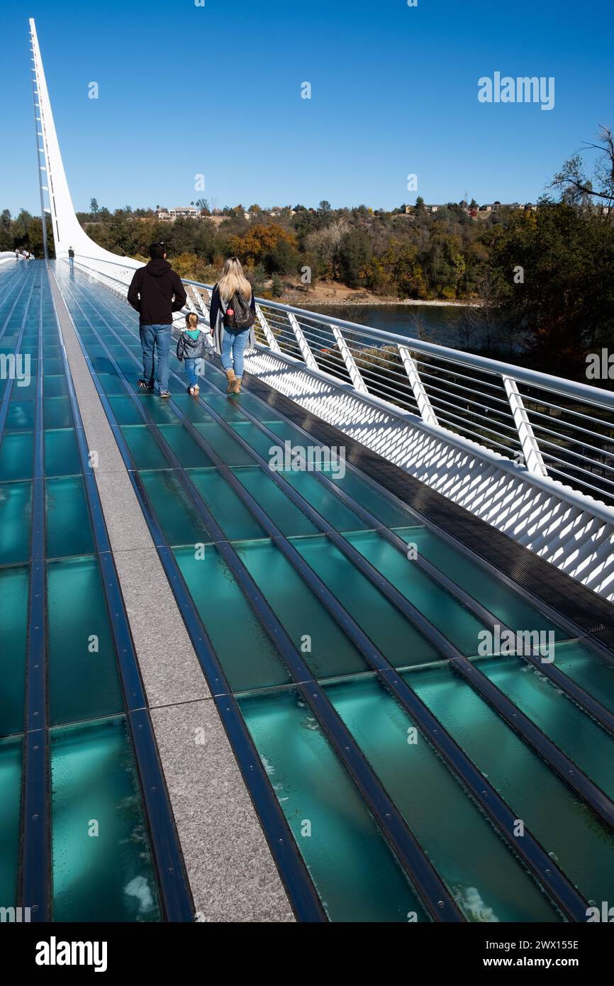 The Sundial Bridge at Turtle Bay is a world-famous pedestrian bridge ...