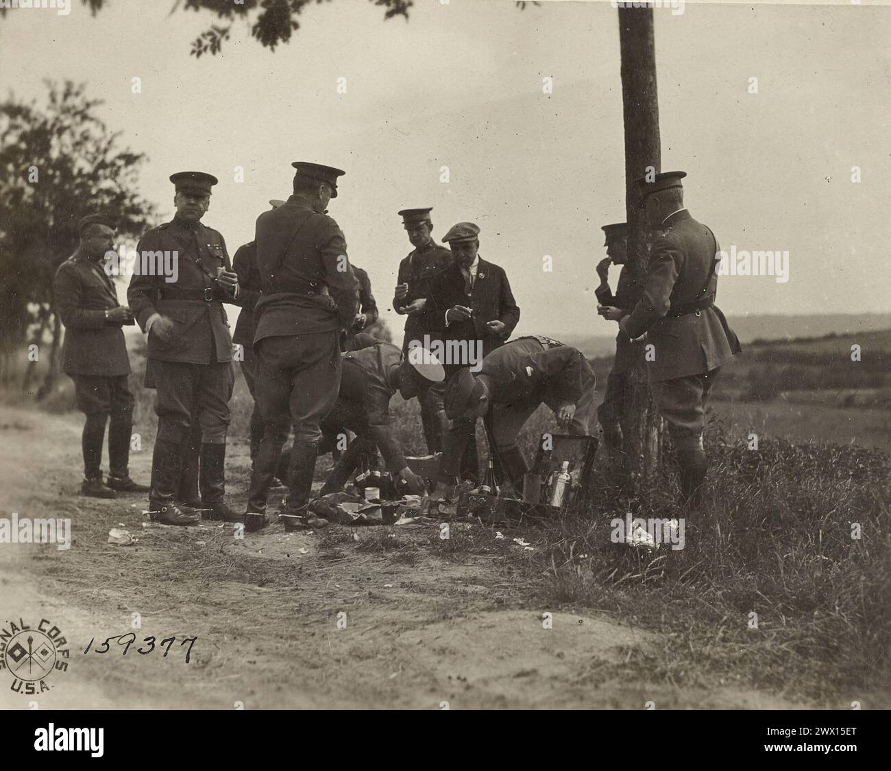 Vintage photo of general pershing hi-res stock photography and images - Alamy