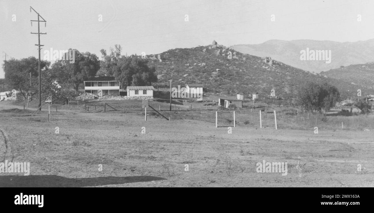 Rincon indian reservation Black and White Stock Photos & Images - Alamy