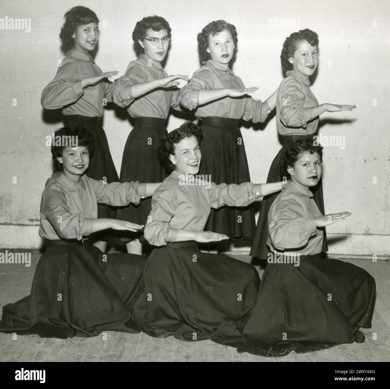 1950s cheerleaders hi-res stock photography and images - Alamy