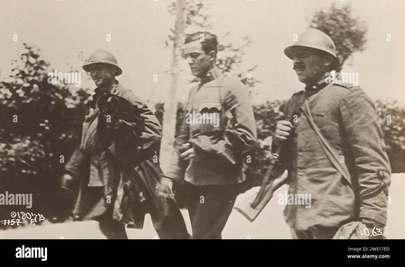 An Austrian officer captured by Italian army ca. 1918 Stock Photo - Alamy