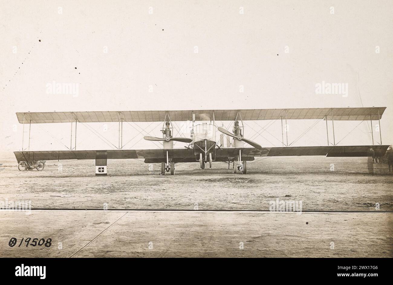 Caproni biplane front view hi-res stock photography and images - Alamy