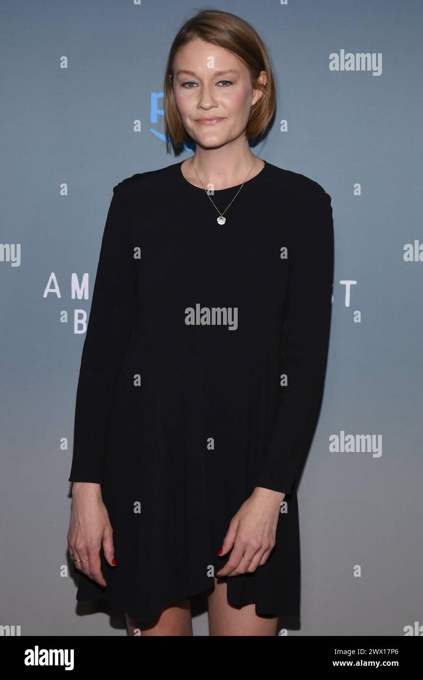 New York, USA. 26th Mar, 2024. Emily Davis attends Prime Video's ...