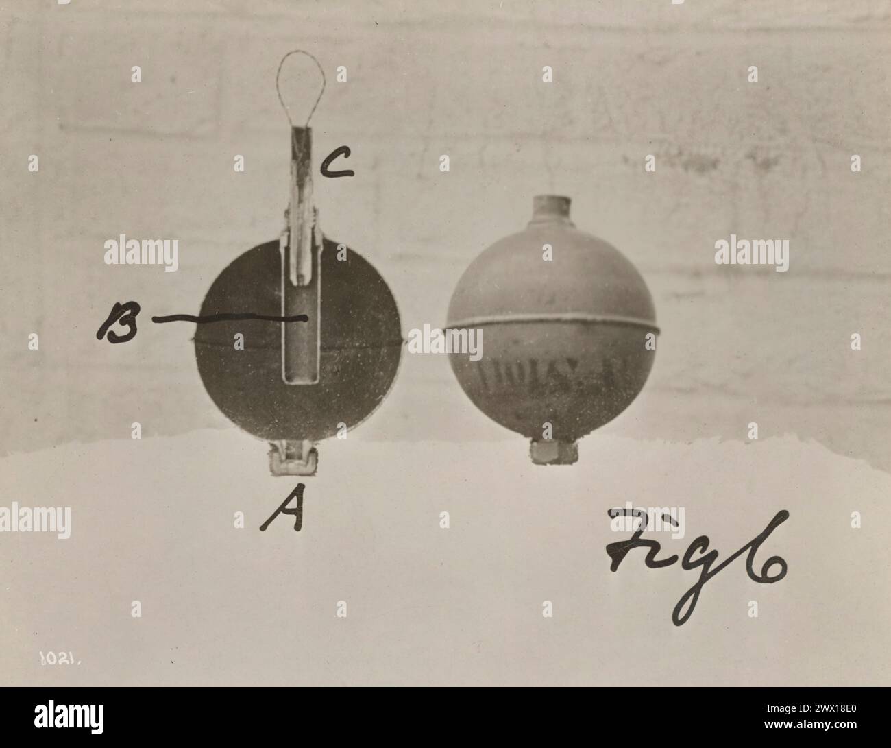 German gas hand grenade hi-res stock photography and images - Alamy