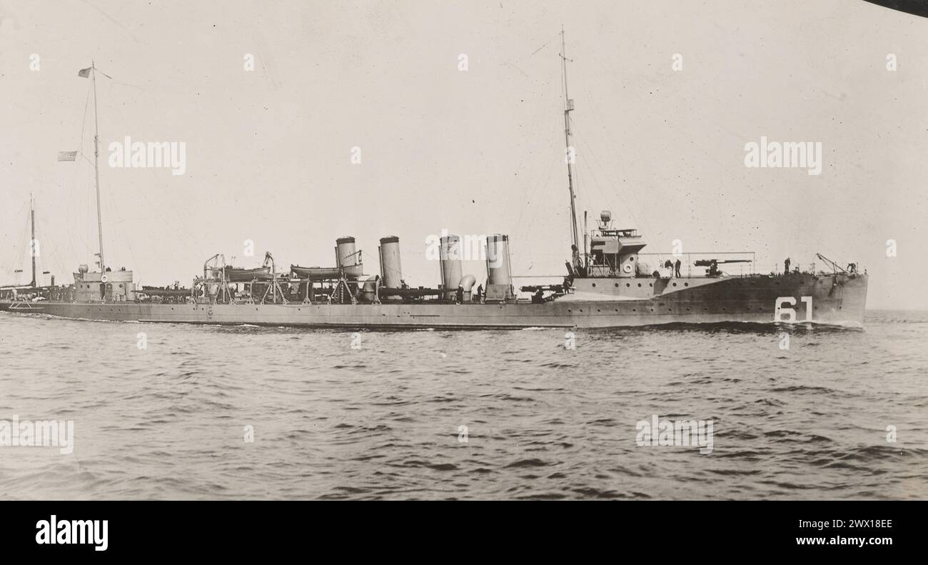 U s s jacob jones hi-res stock photography and images - Alamy