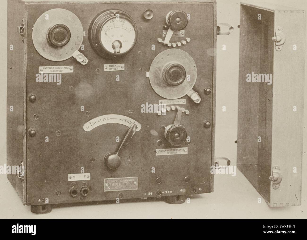 Archival airplane radio telephone hi-res stock photography and images ...