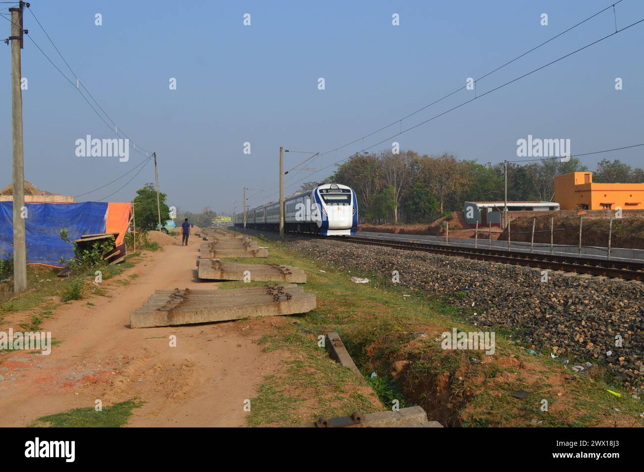 Vande bharat express hi-res stock photography and images - Alamy