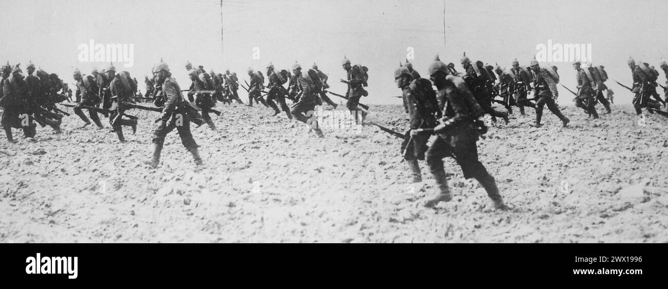 German soldiers battle champagne hi-res stock photography and images ...