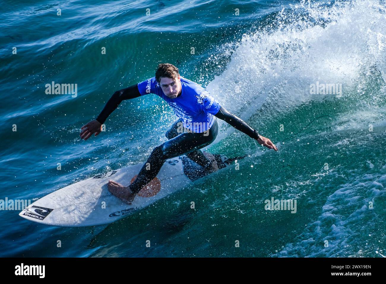 Surfers compete in Santa Cruz O'Neill Cold Water Classic surfing ...