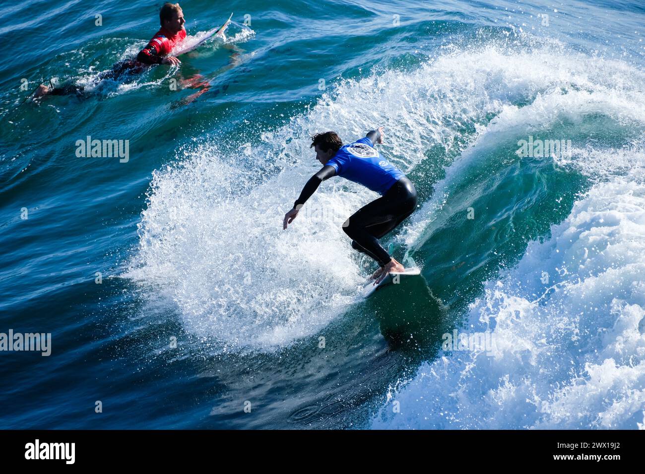 Surfers compete in Santa Cruz O'Neill Cold Water Classic surfing ...
