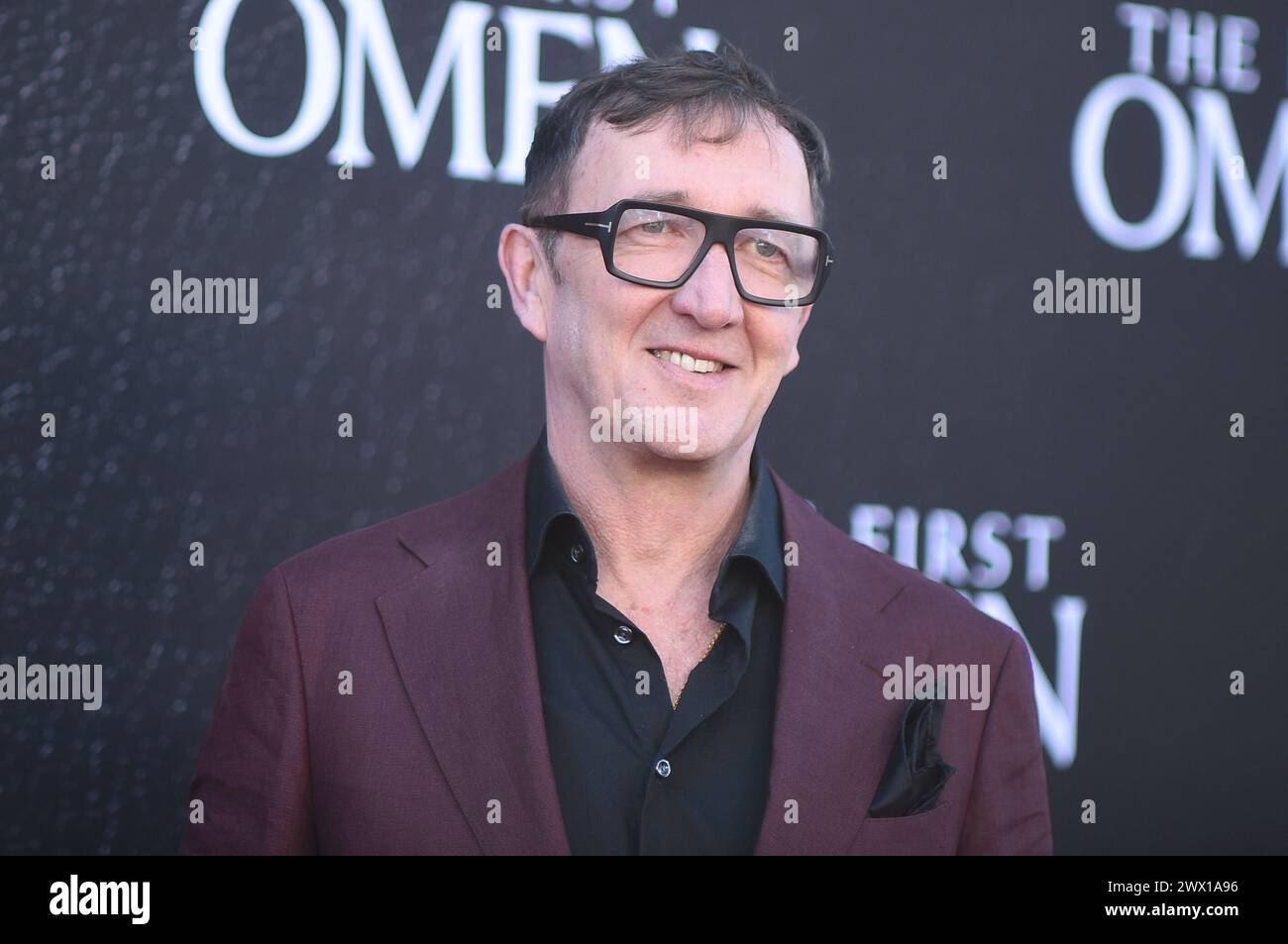 Ralph Ineson arrives at the premiere of "The First Omen" on Tuesday ...