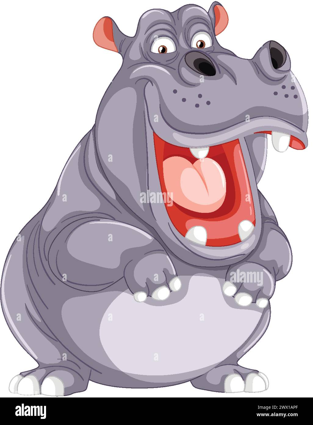 Happy as hippo hi-res stock photography and images - Alamy