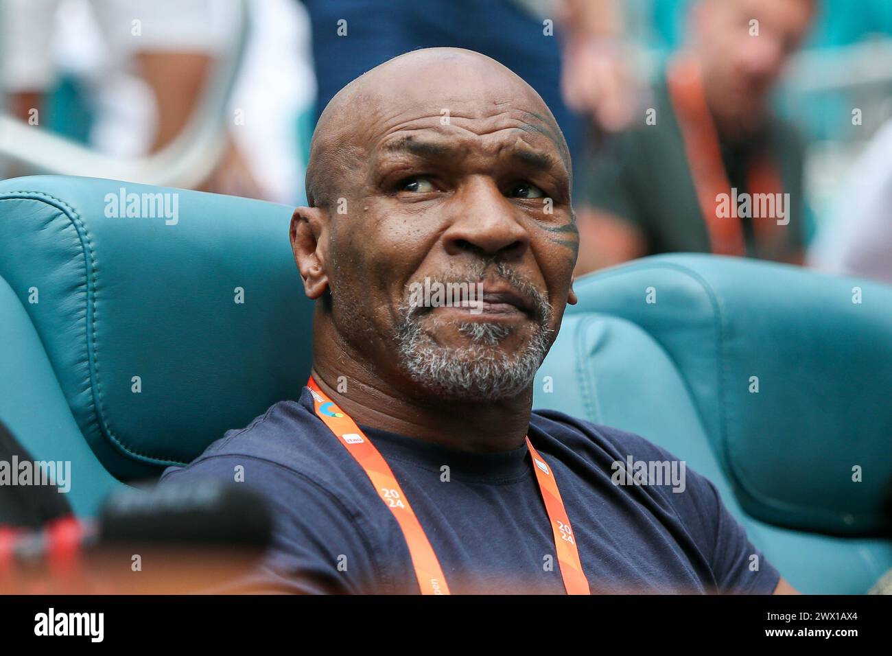 Miami Gardens, Florida, USA. 26th Mar, 2024. Former professional boxer ...