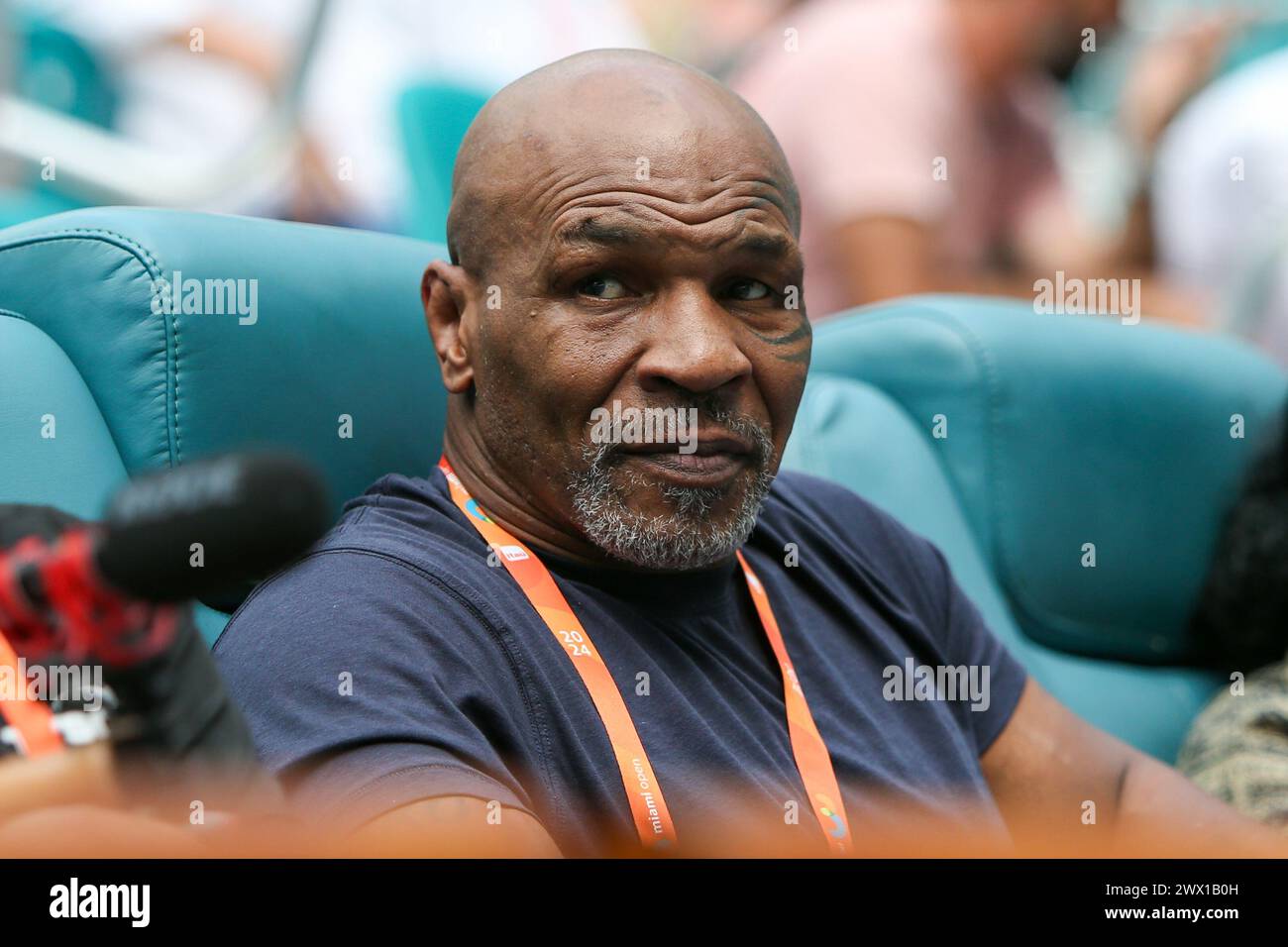 Miami Gardens, Florida, USA. 26th Mar, 2024. Former professional boxer ...