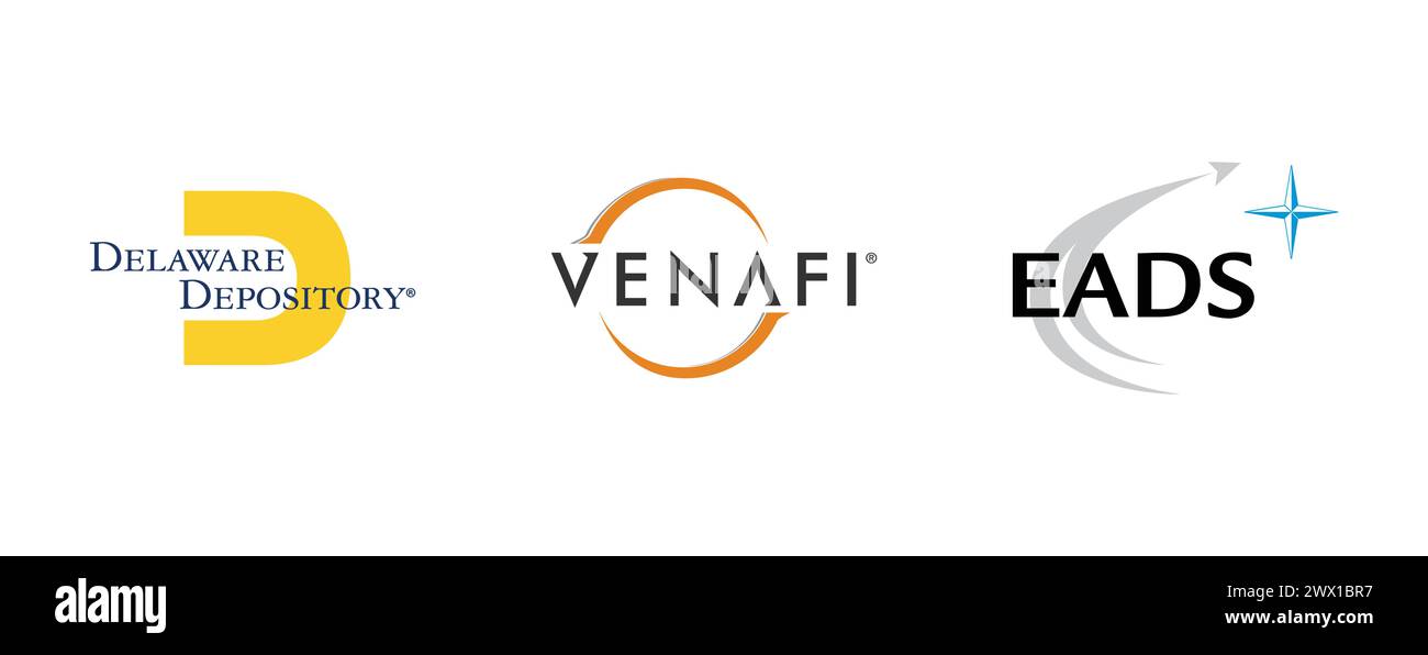 EADS, Delaware Depository, Venafi . vector illustration isolated on ...