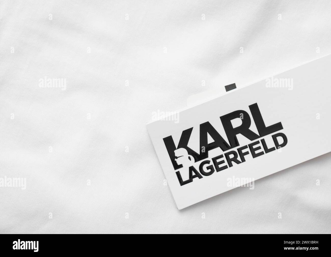 Karl lagerfeld logo hi-res stock photography and images - Alamy
