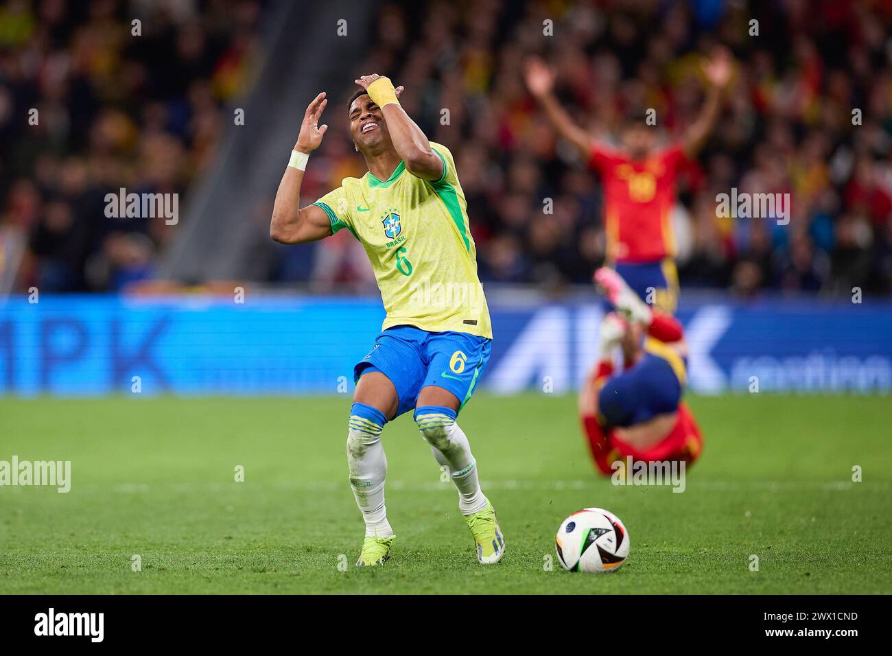 Madrid, Spain. 26th Mar, 2024. Wendell Nascimento Borges, known as ...