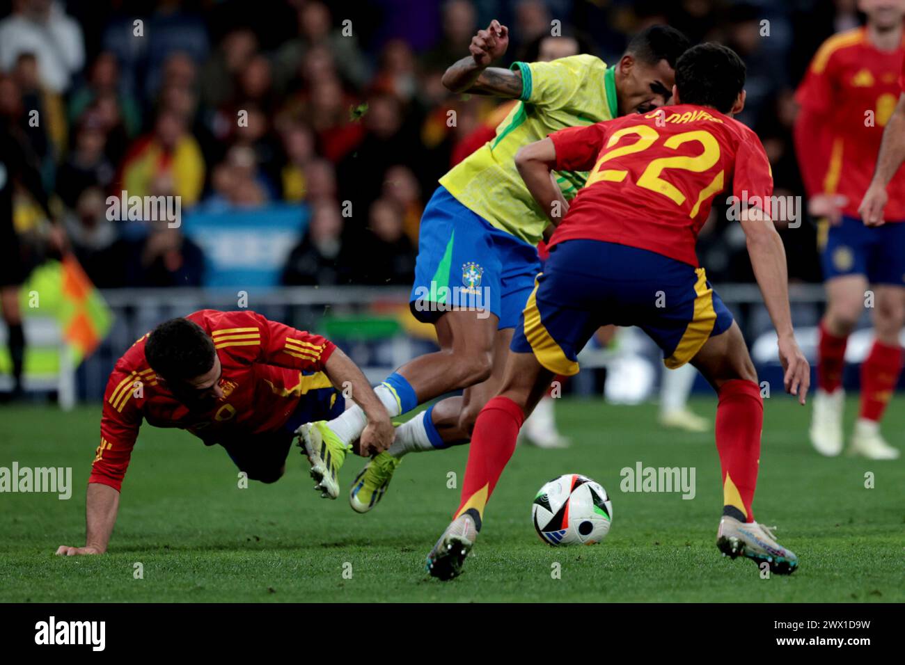 Madrid, Spanien. 26th Mar, 2024. Madrid Spain; 03/26/2024.- Dani ...