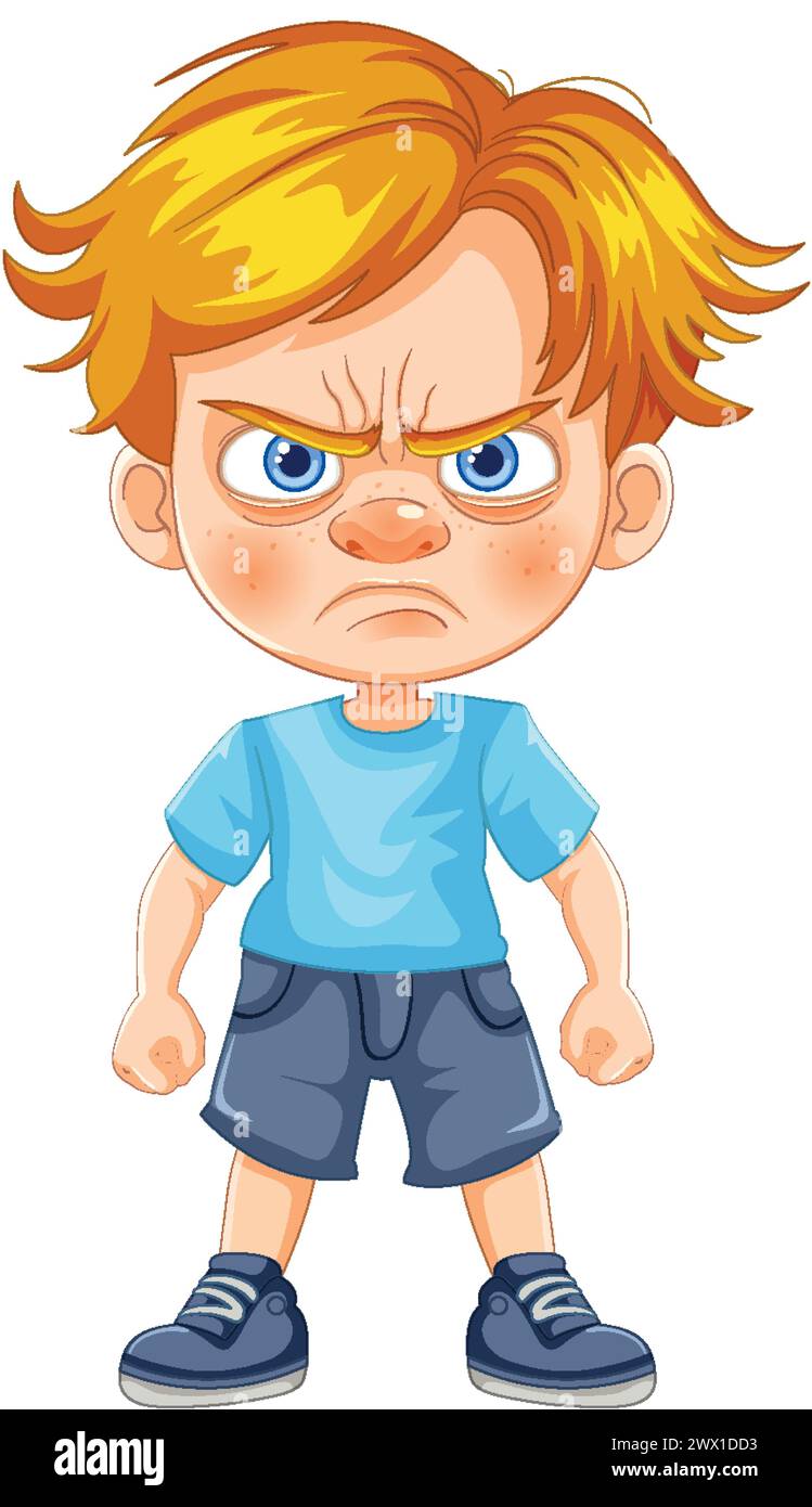 Defiant expression Stock Vector Images - Alamy