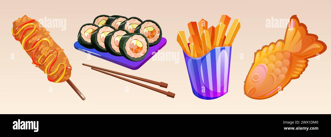 Cooking dog meat korea Stock Vector Images - Alamy