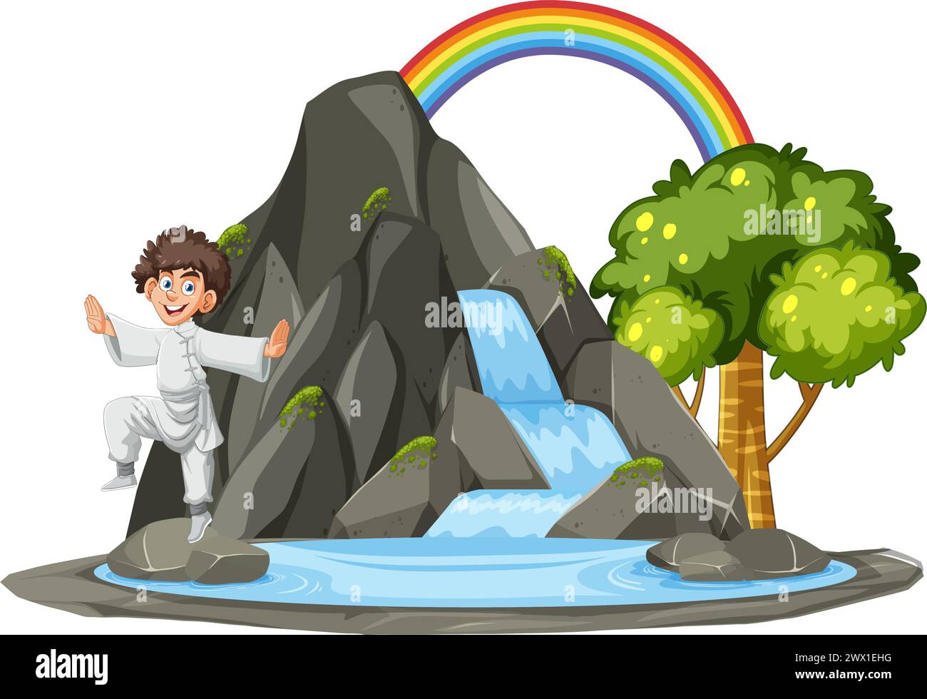 Childhood playing fun innocence Stock Vector Images - Alamy