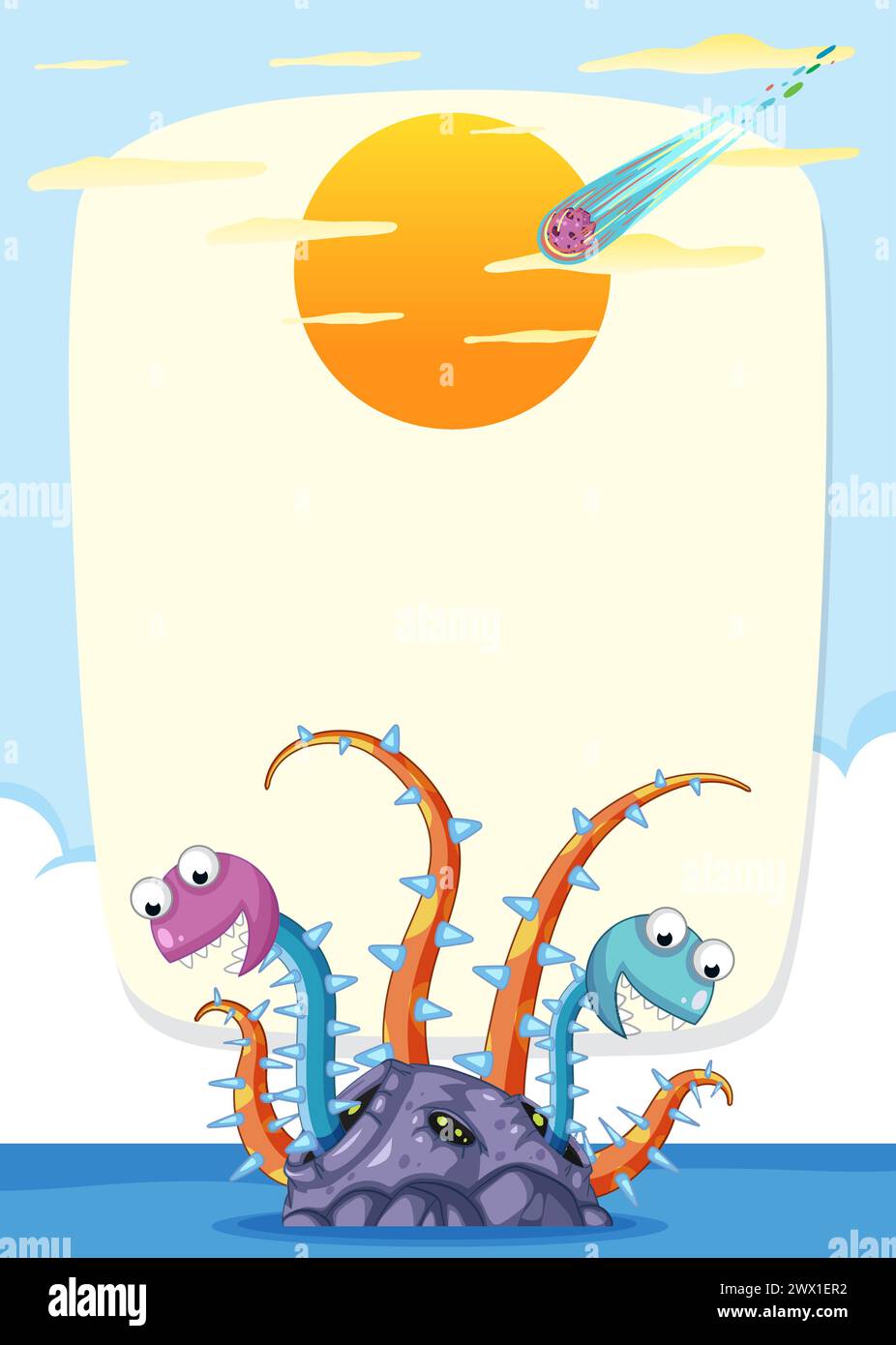 Sand monsters Stock Vector Images - Alamy
