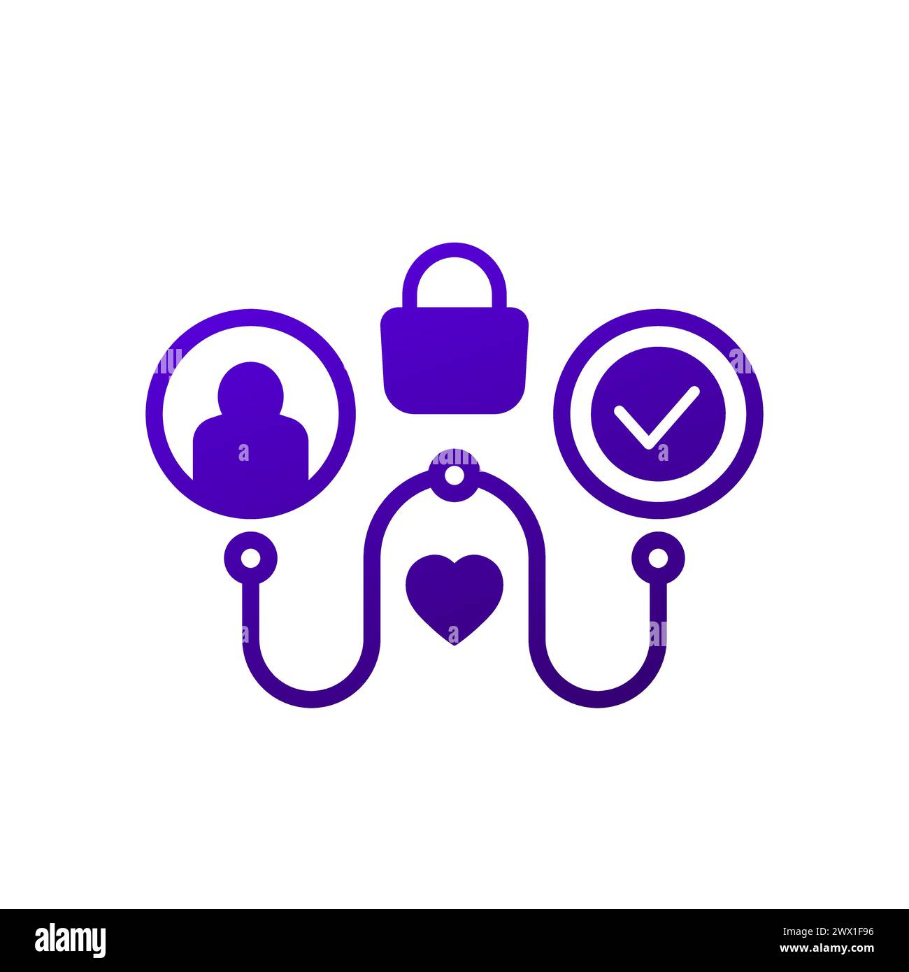 Customer retention icon on Stock Vector Images - Alamy