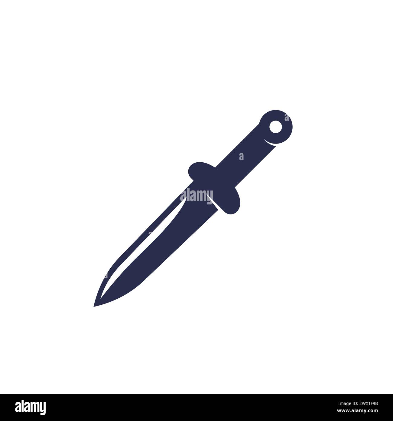 Dagger emblem Cut Out Stock Images & Pictures - Alamy
