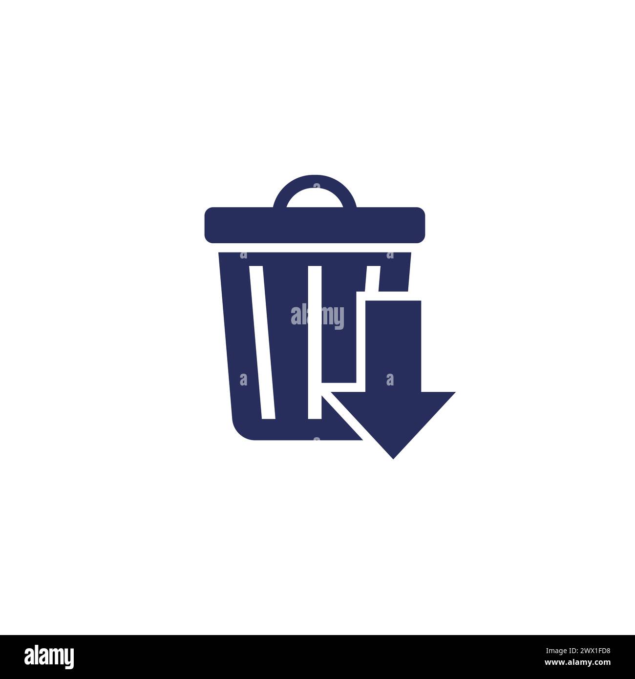 Reduce waste icon, vector pictogram Stock Vector Image & Art - Alamy